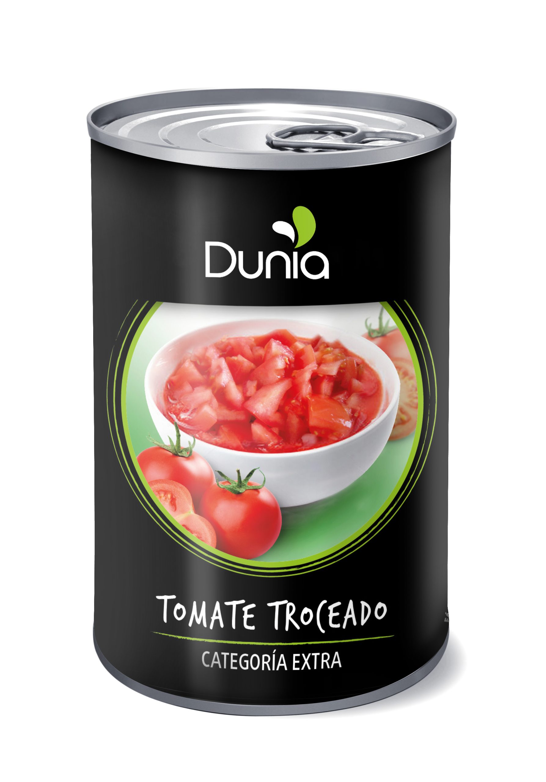 LATA 1/2KG TOMATE TROCEADO EXTRA DUNIA - Dunia Food